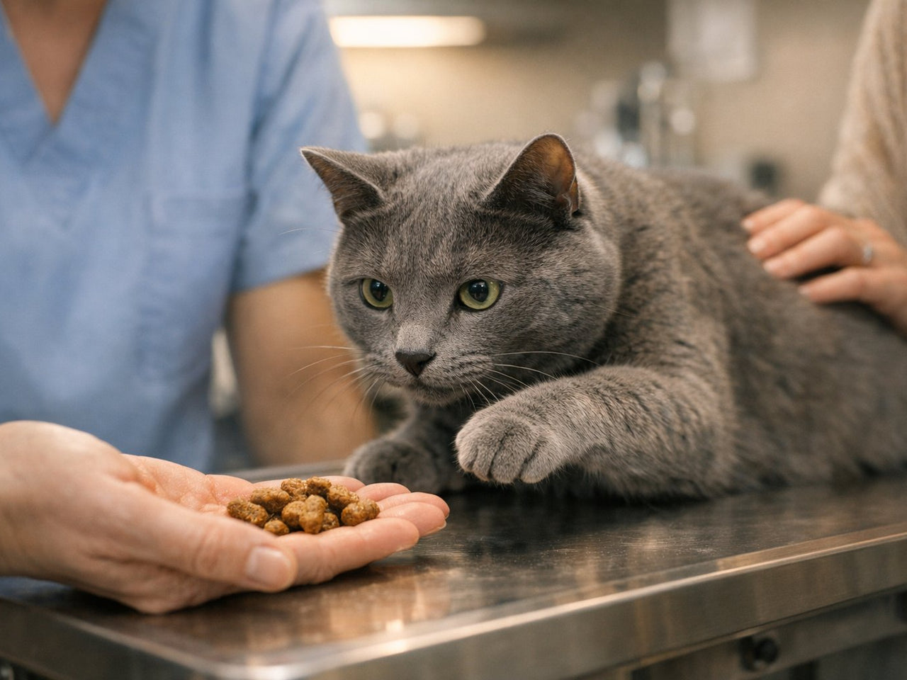 Are Treats a Safe and Effective Way to Manage a Cat's Fear of the Vete ...