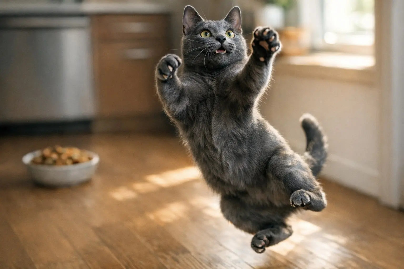 The Science Behind a Cat's Vertical Leap: Why Felines Soar Above Expec ...