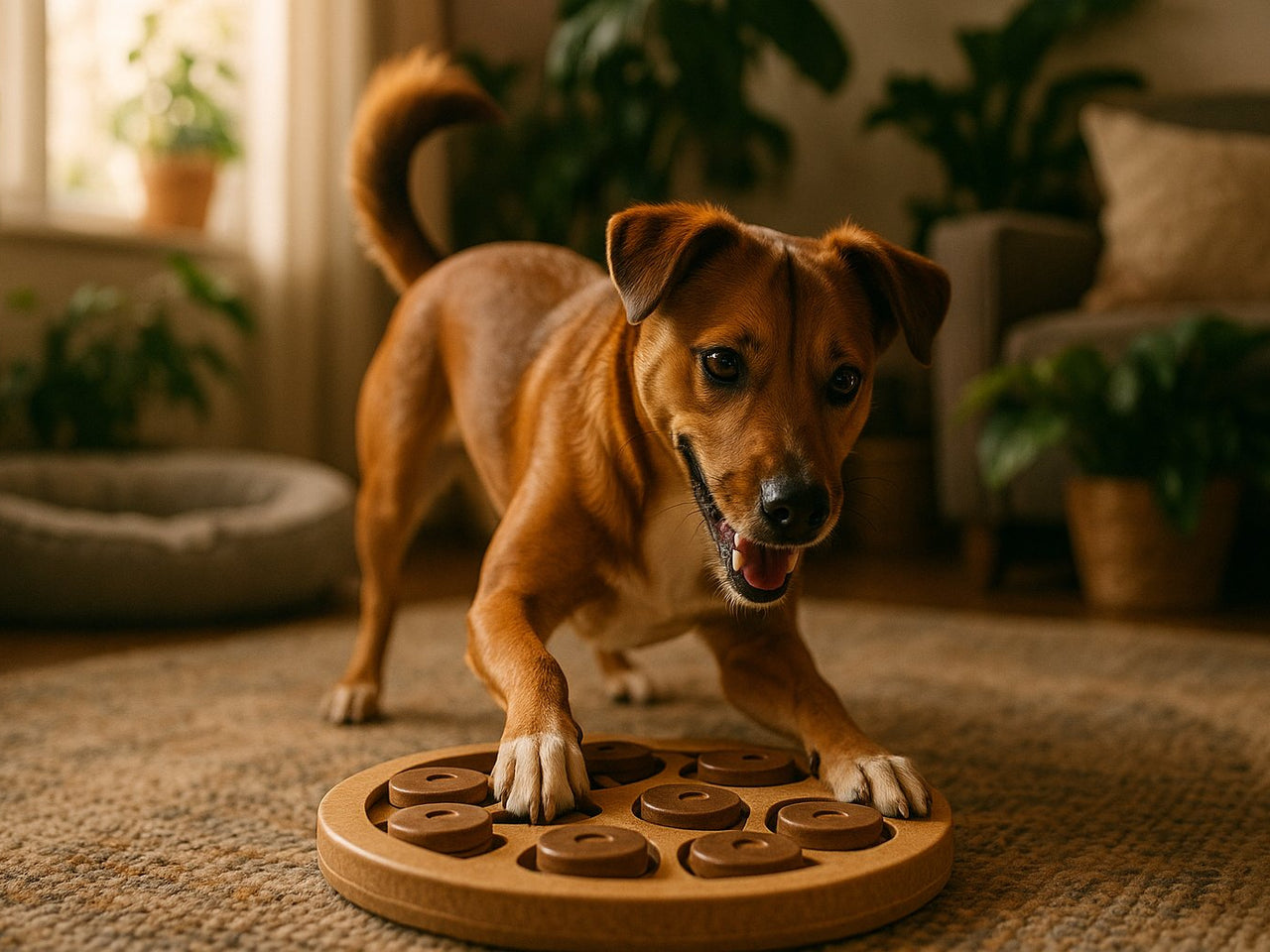 Using Healthy Treats as Part of Enrichment Routines for Bored Indoor D ...