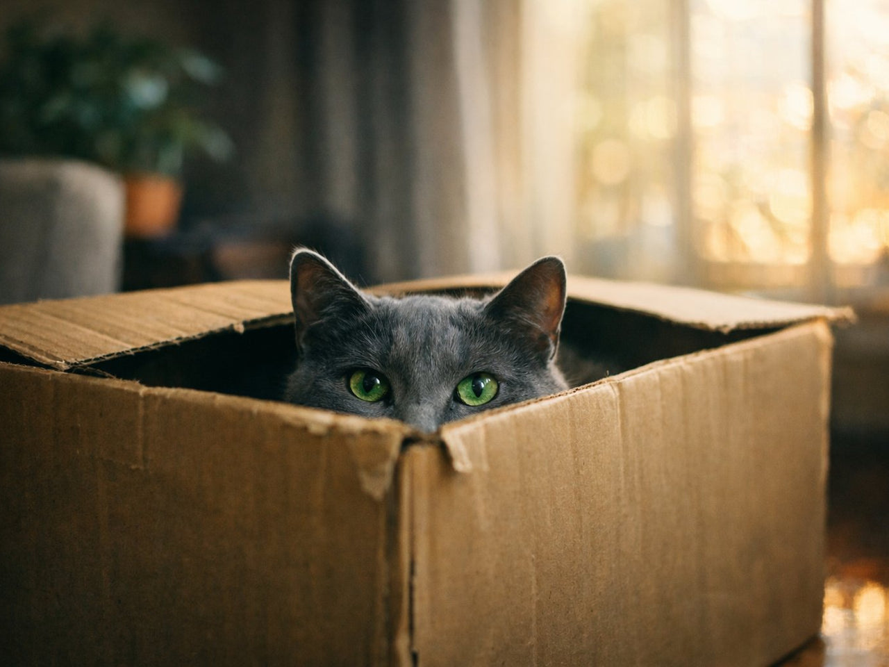 Why Cats Hide in Cardboard Boxes During Heatwaves And What It Reveals ...