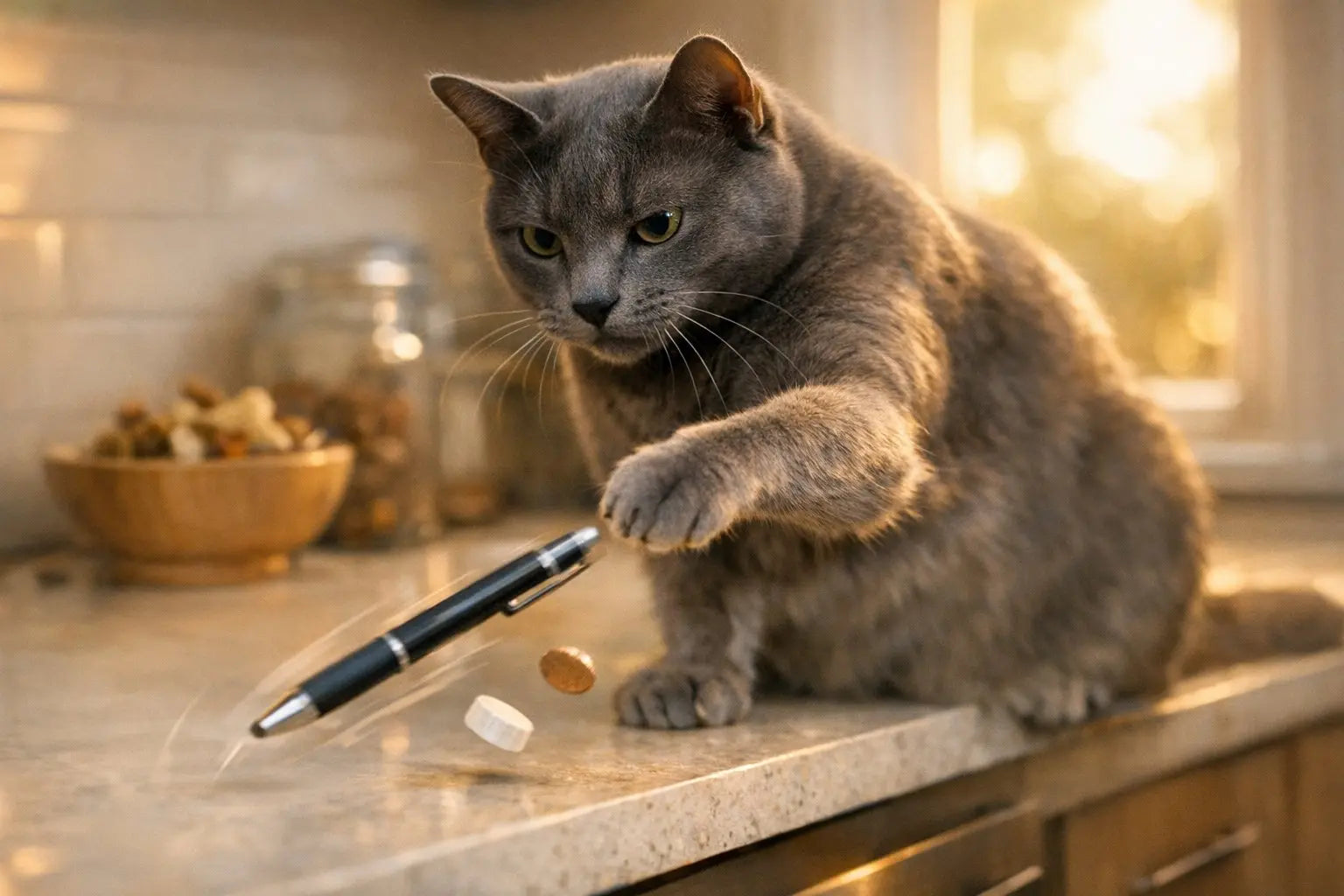 Why Cats Knock Objects Off Tables-according to Physics: The Science Be ...