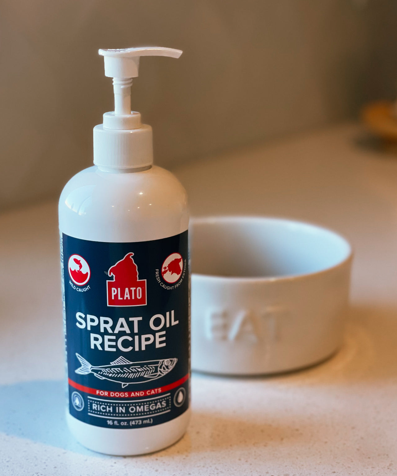 Baltic Sprat Oil – Plato Pet